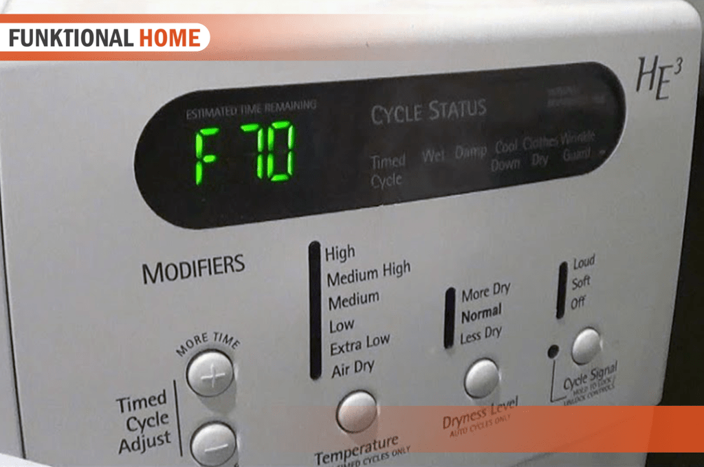Whirlpool Dryer F70 Code Causes 4 Ways To Fix It Now Whirlpool Dryer F70 Code Causes 4 Ways To Fix It Now